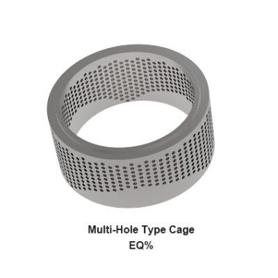 Pneumtiac Multi-Hole Type Globe Control Valve | THINKTANK