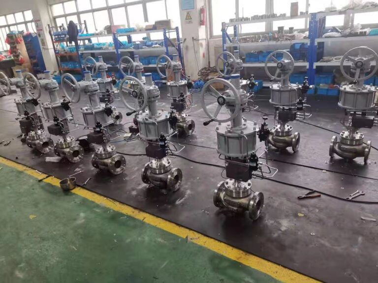 What are the different types of control valves in industries?