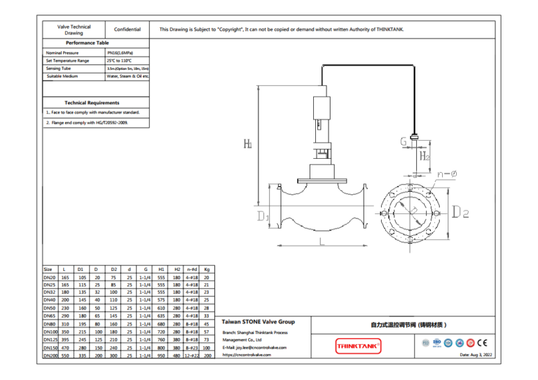 Self-Operated Temperature Regulators | THINKTANK
