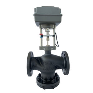 Three-Way Flanged Cast Iron Globe Valve DN40-DN500 | THINKTANK