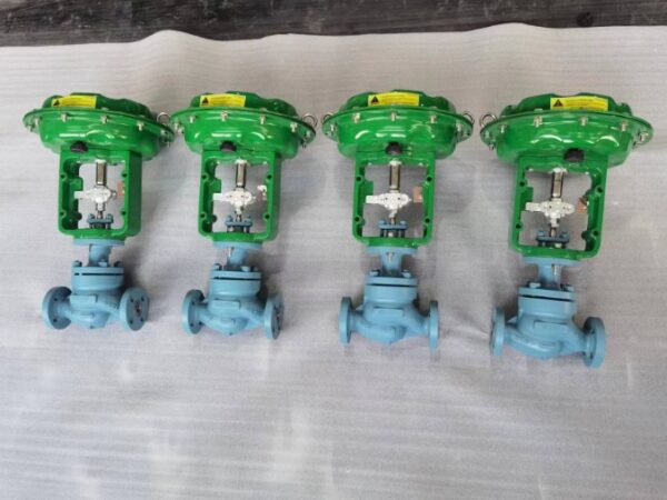 What are the different types of control valves in industries?