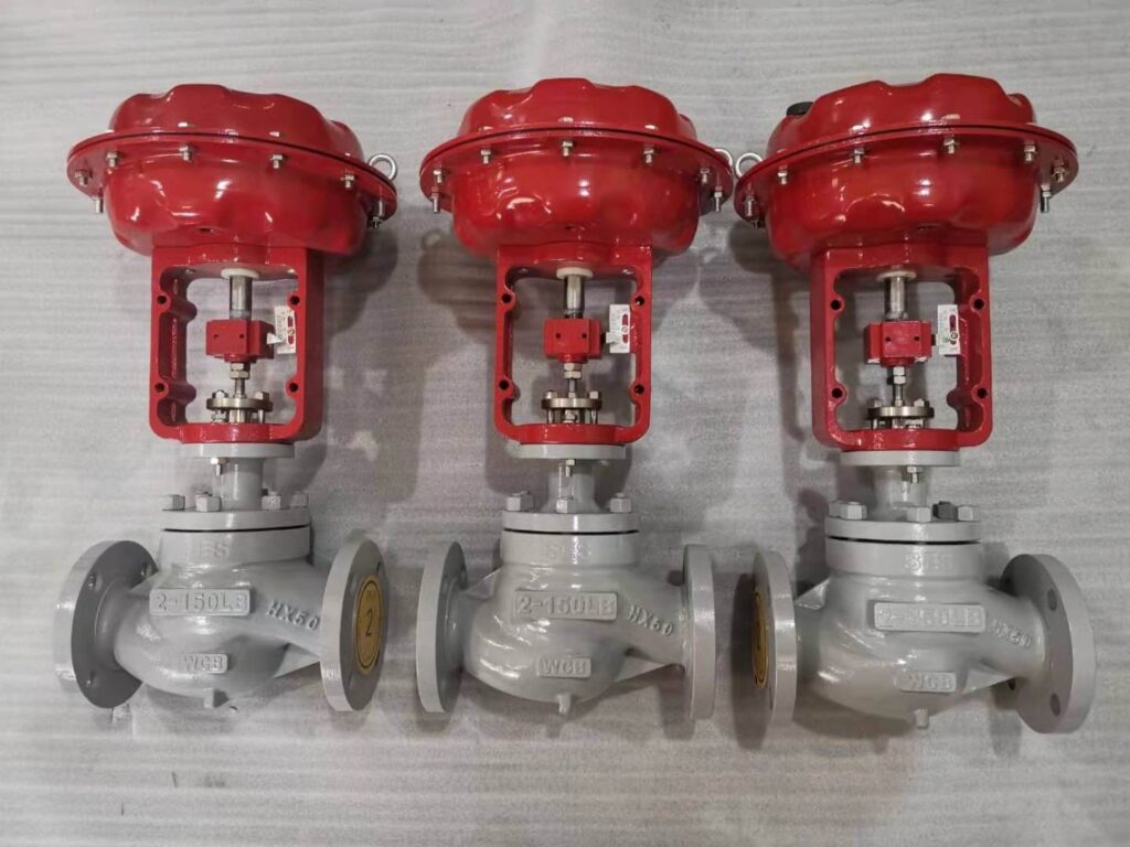 2-150LB Pneumatic Globe Control Valve | THINKTANK