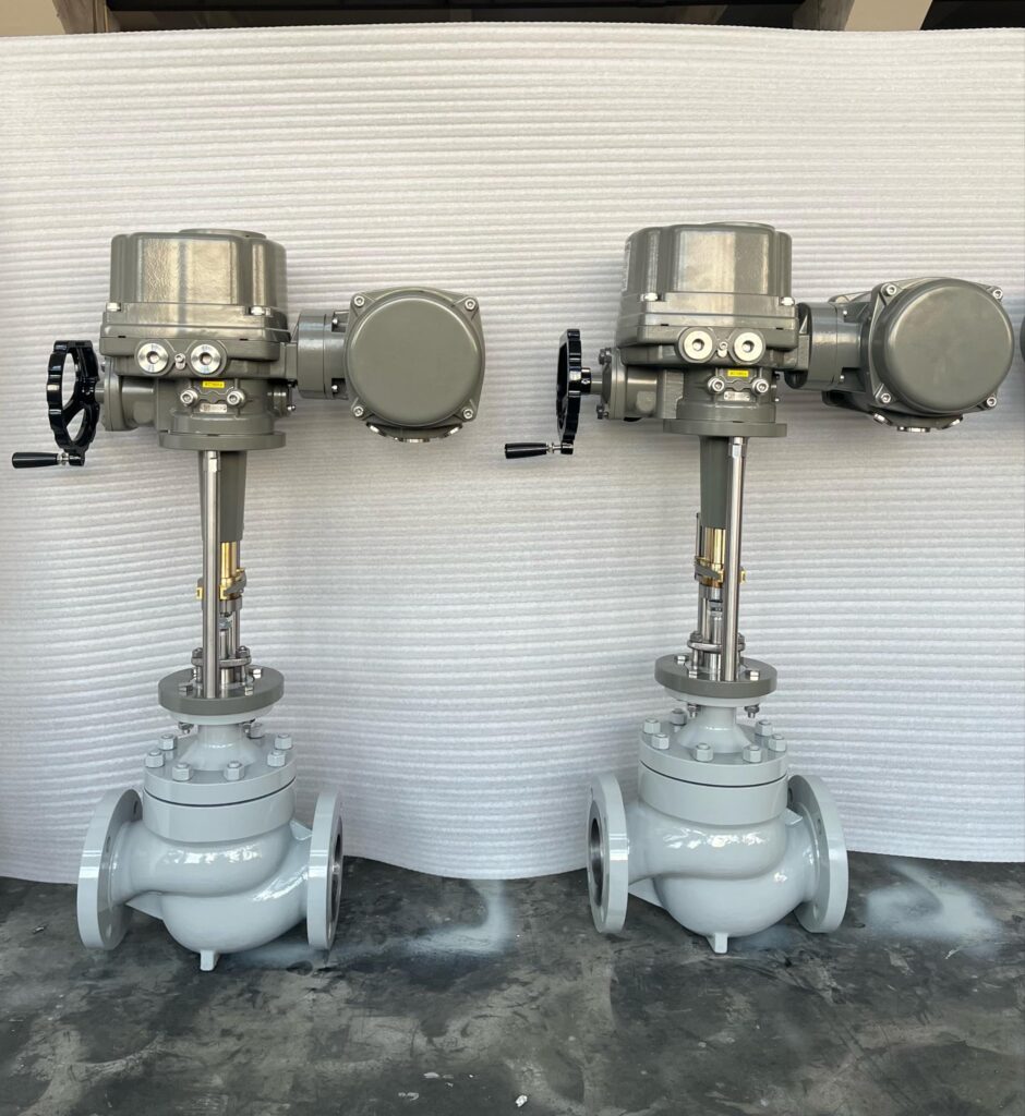 3" Electric Globe Control Valves DN80 | THINKTANK