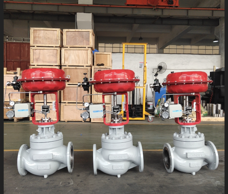 DN150 150LB Pneumatic Globe Control Valve | THINKTANK