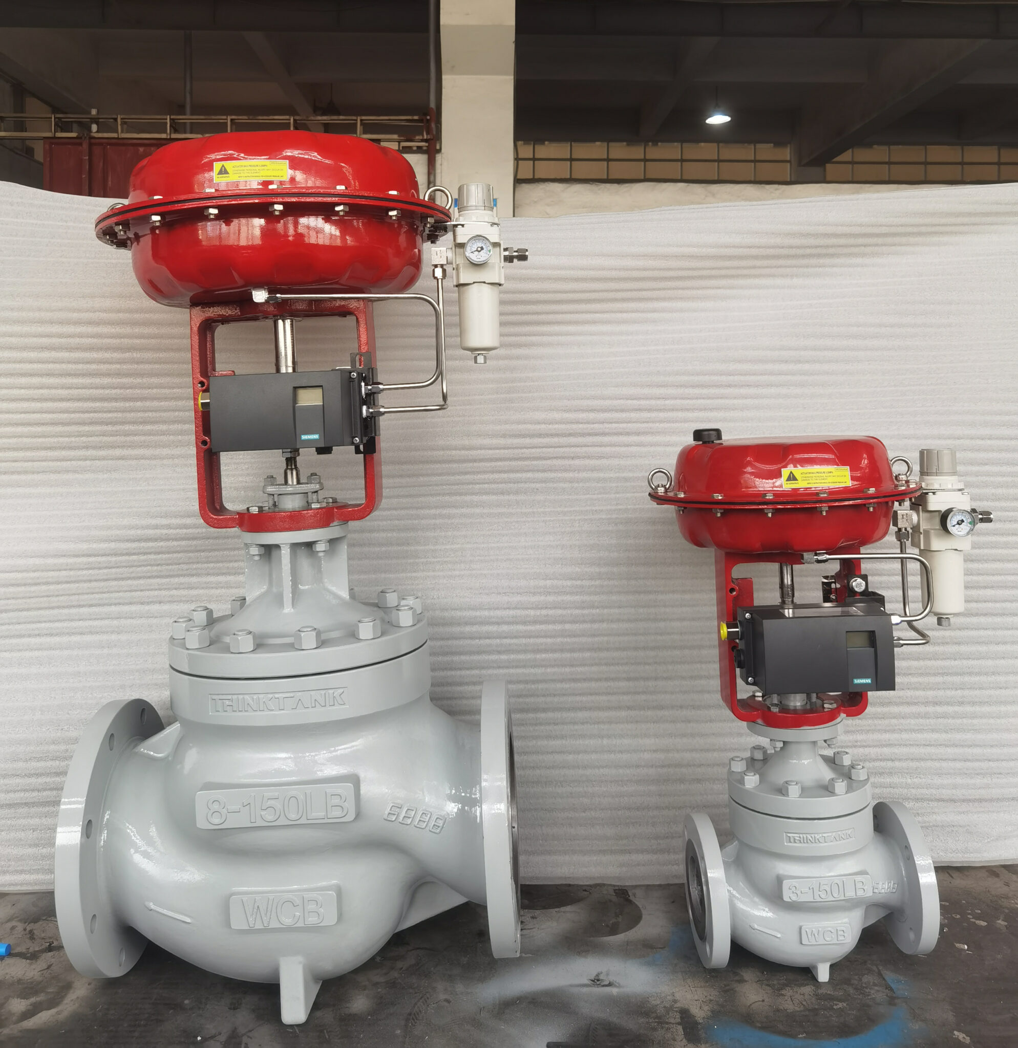 Diaphragm Pneumatic Control Valves with Smart Positioner | THINKTANK