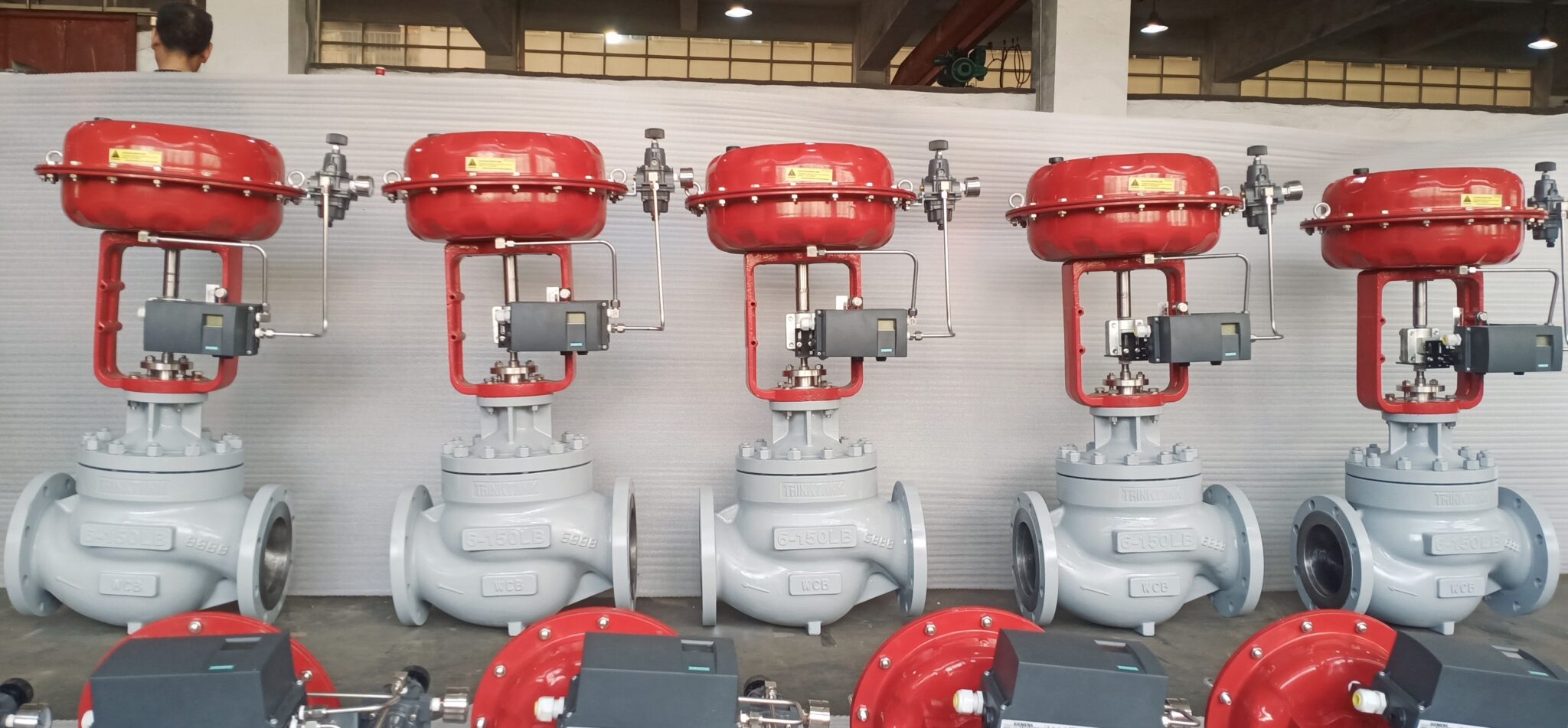 DN150 150LB Pneumatic Globe Control Valve | THINKTANK