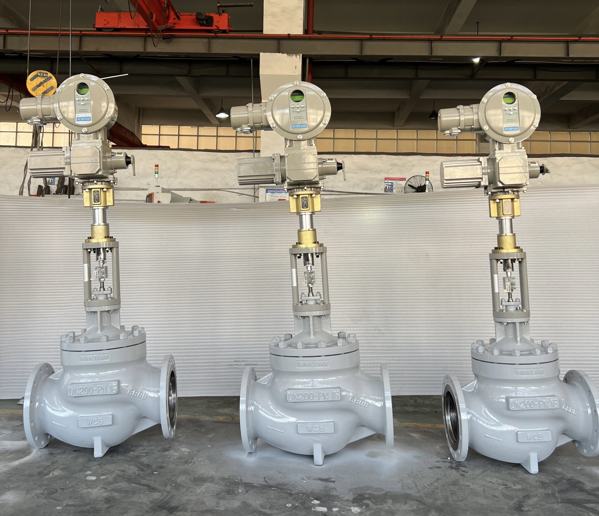 Electric Control Valve Used For Power Plant | THINKTANK