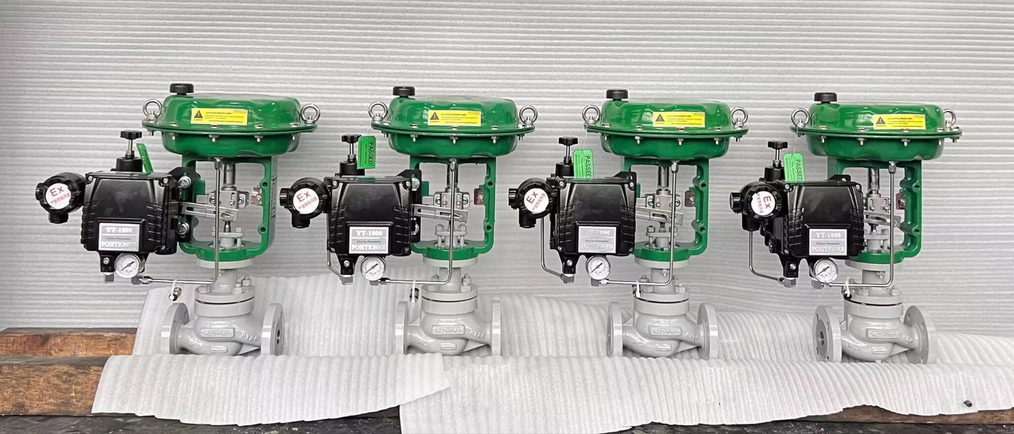 Pneumatic Single-Seat Globe Control Valves PCV DN25 PN16 | THINKTANK