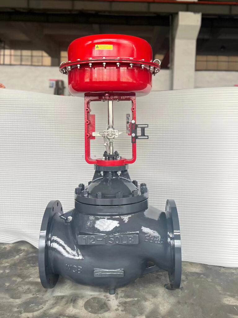 12in DN300 150LB Pneumatic Globe Control Valve | THINKTANK