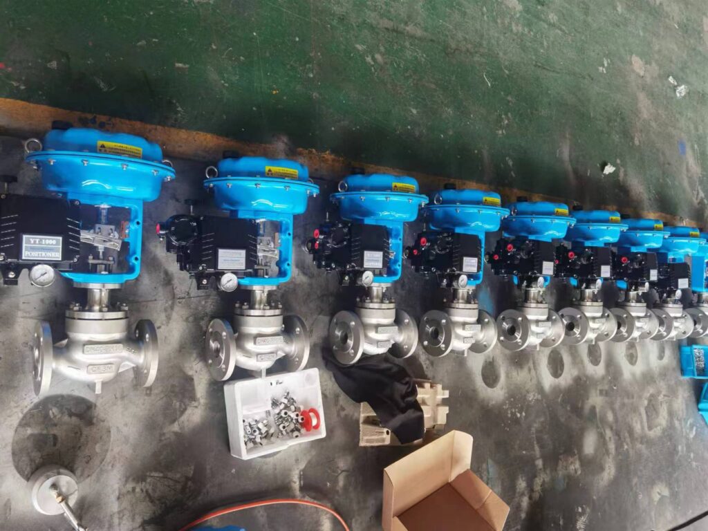 DN40 PN16 Single Seated Globe Control Valves CF3M | THINKTANK