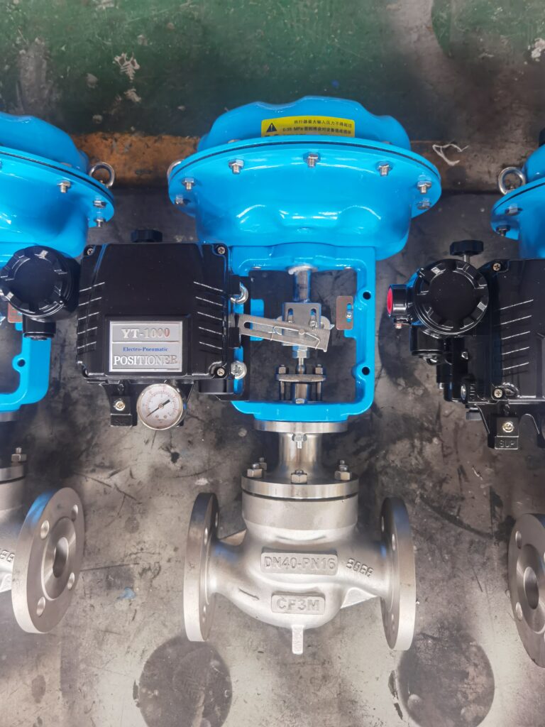 DN40 PN16 Single Seated Globe Control Valves CF3M | THINKTANK