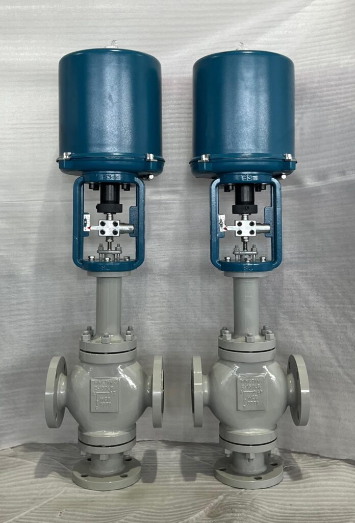 2"150LB Motorized 3-Way Control Valve | THINKTANK