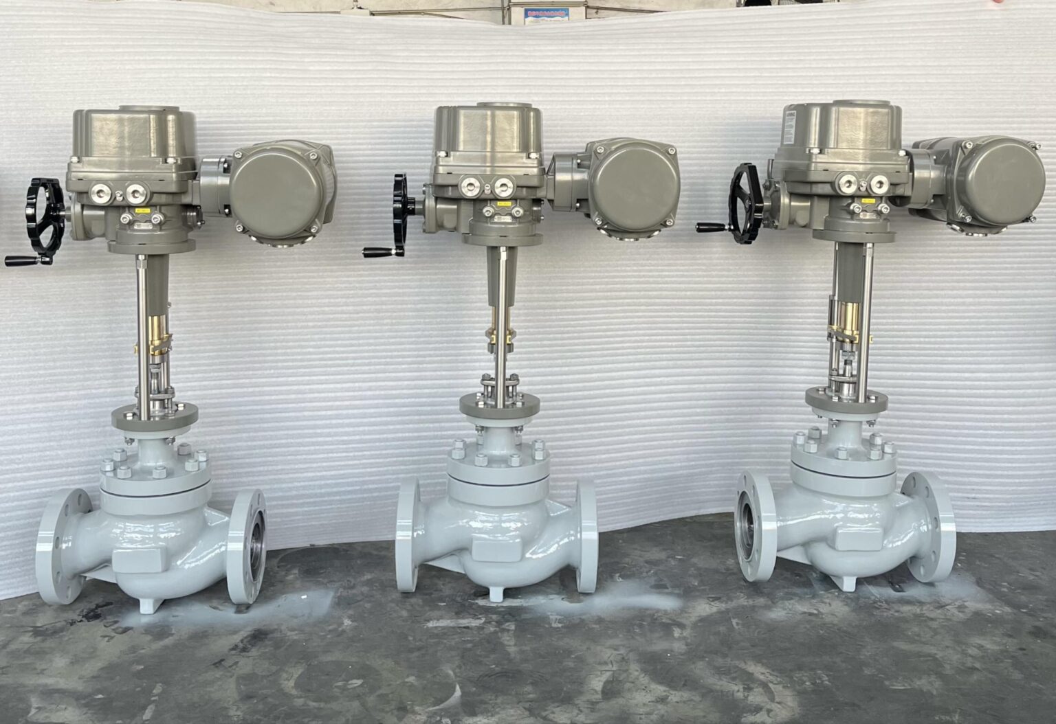 DN50 Electric Globe Control Valves | THINKTANK