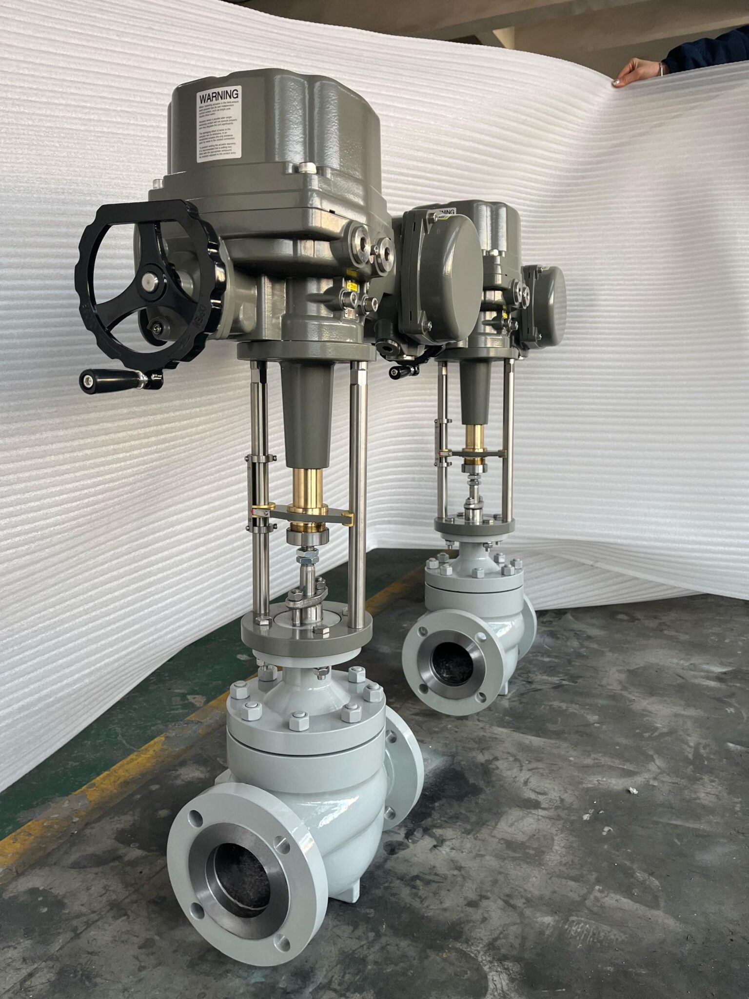 DN65 300LB motoriserad styrventil | THINKTANK