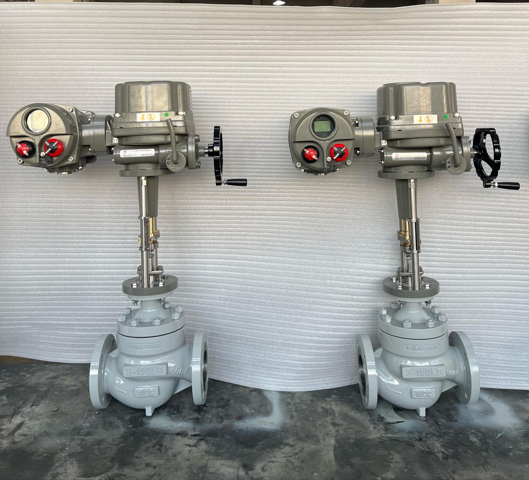 DN80 150LB 3" Motorized Control Valves | THINKTANK