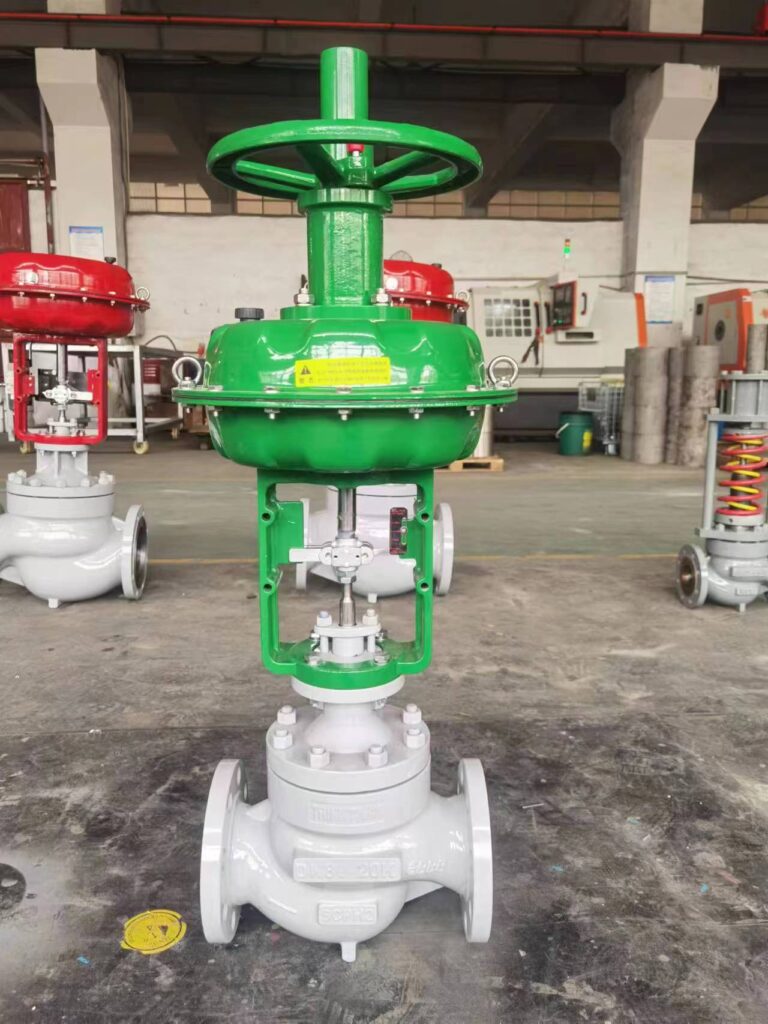 DN80 20K Pneumatic Globe Control Valve SCPH2 | THINKTANK