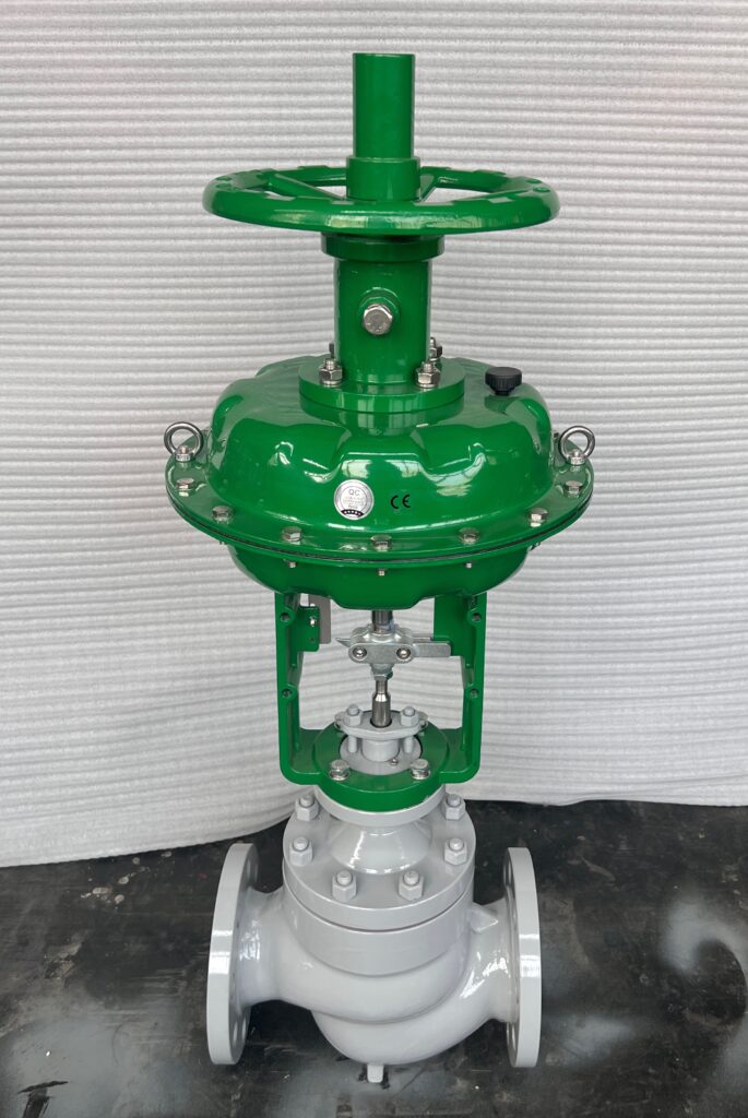 DN80 20K Pneumatic Globe Control Valve SCPH2 | THINKTANK