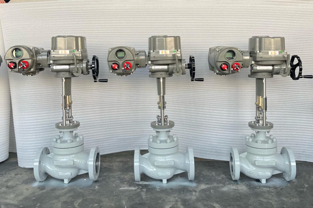 DN80 150LB 3" Motorized Control Valves | THINKTANK