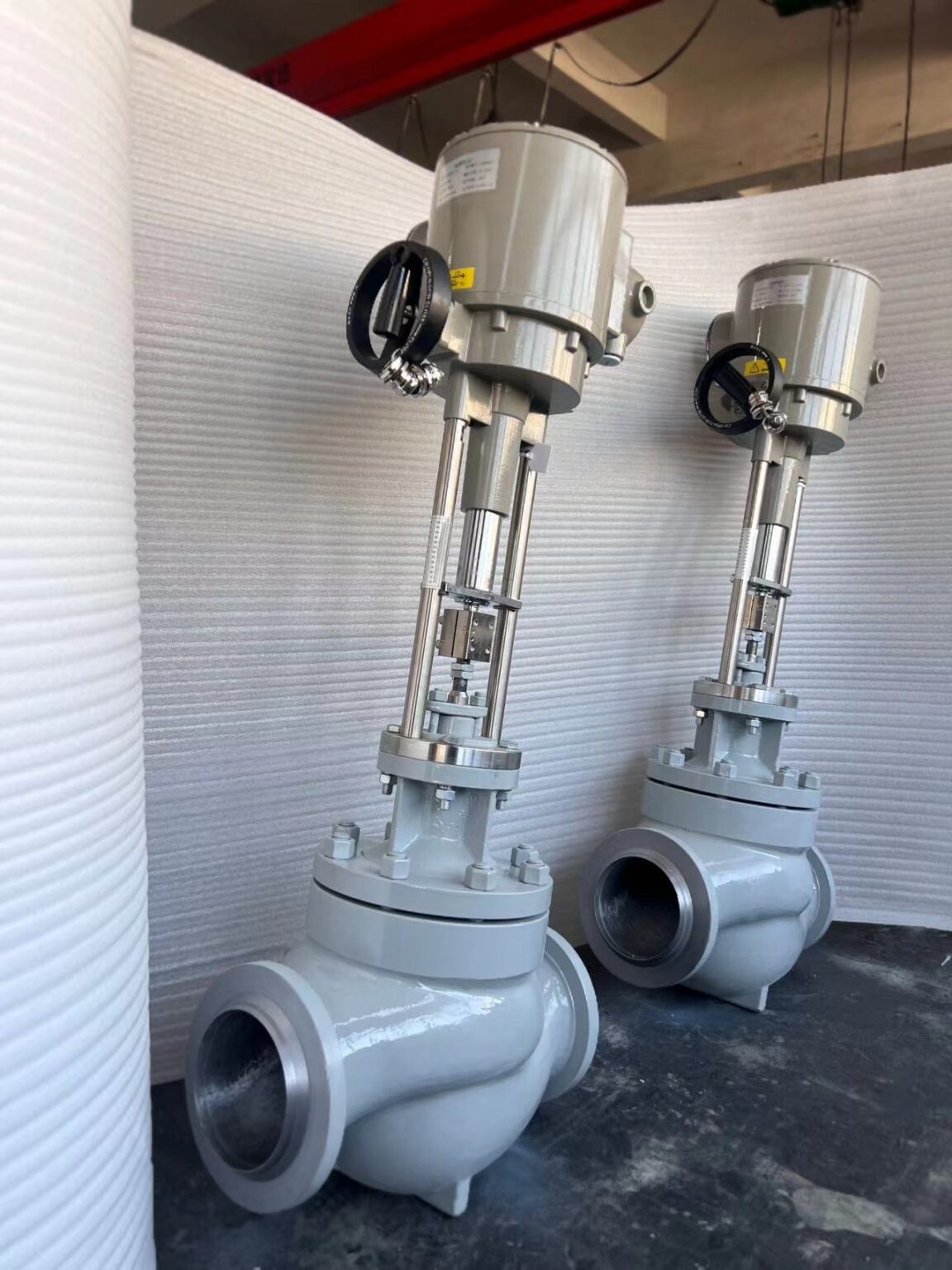 DN125 300LB Motorized Globe Control Valves | THINKTANK