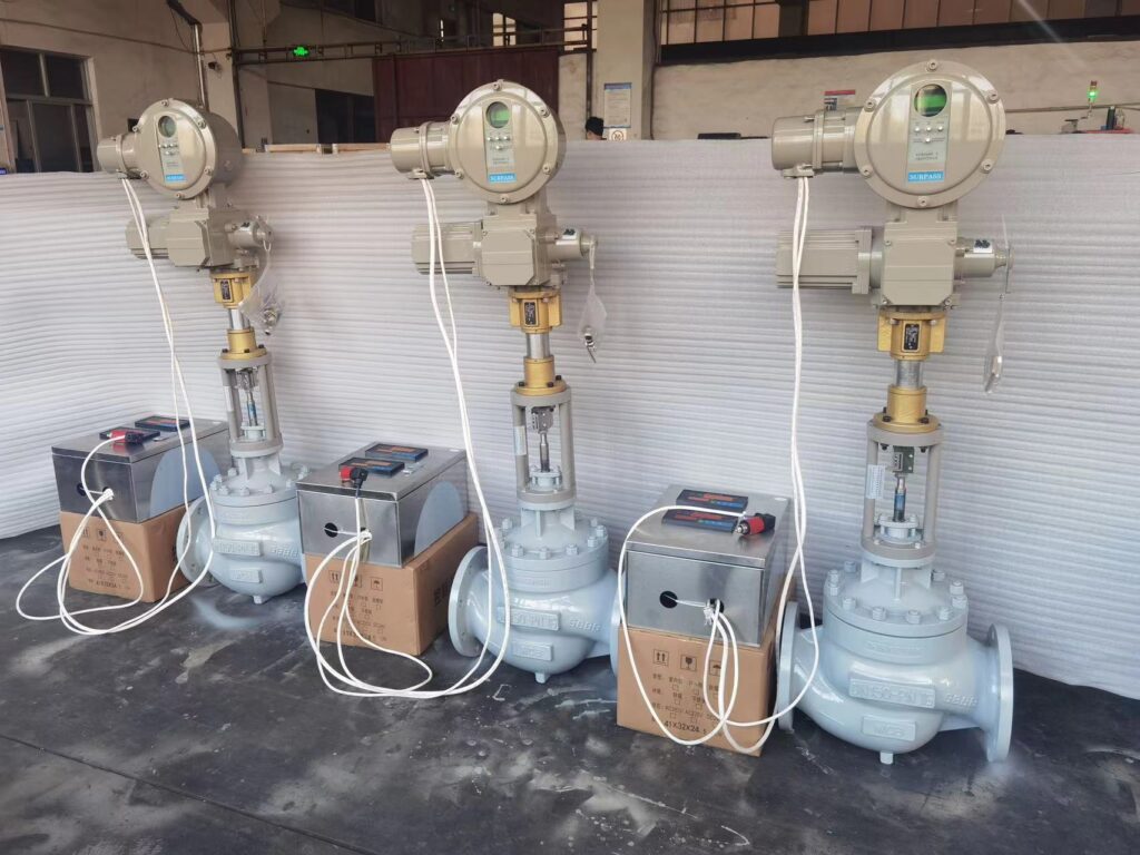 Electric Control Valve Used For Power Plant | THINKTANK