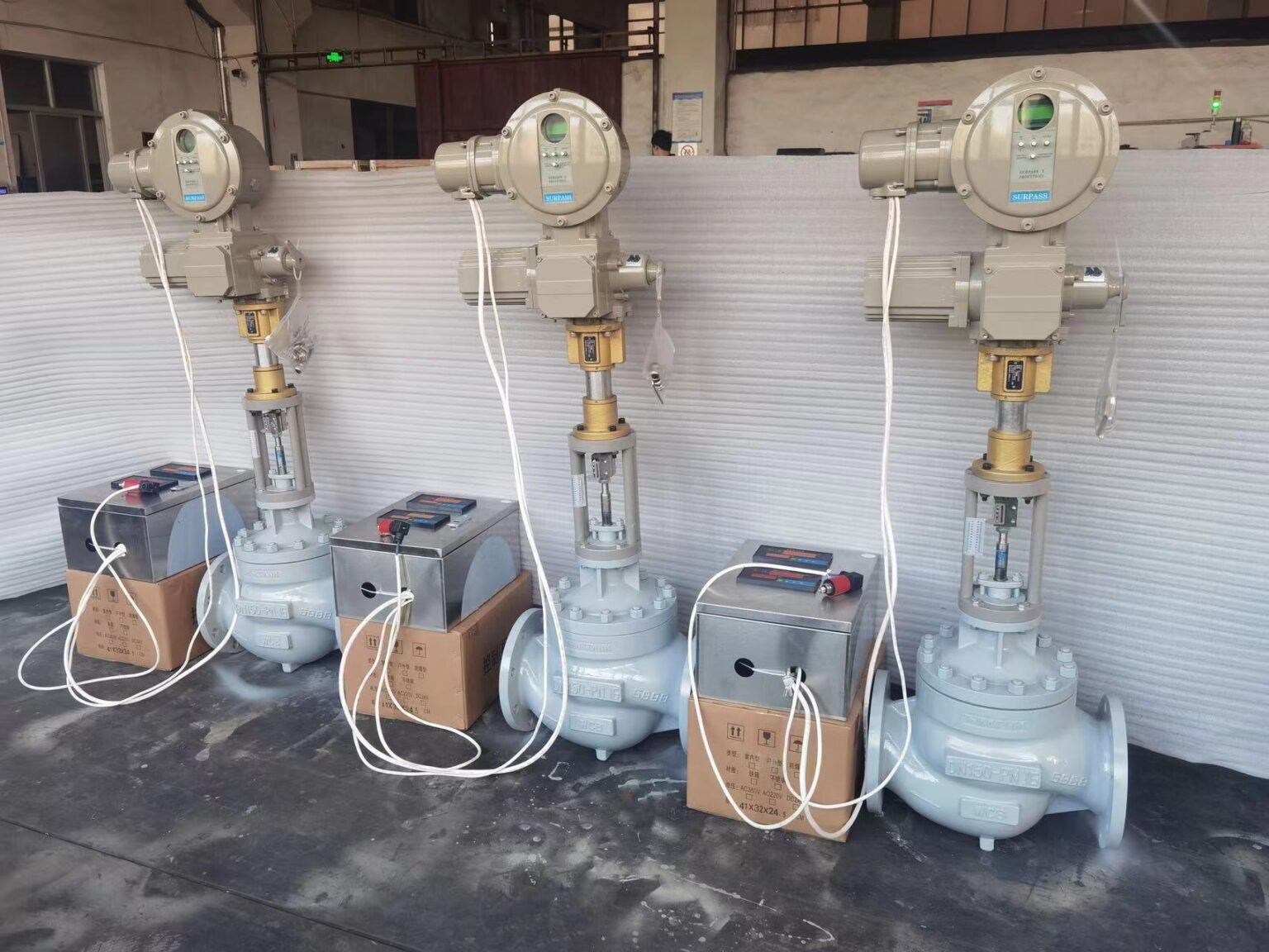 Electric Control Valve Used For Power Plant | THINKTANK