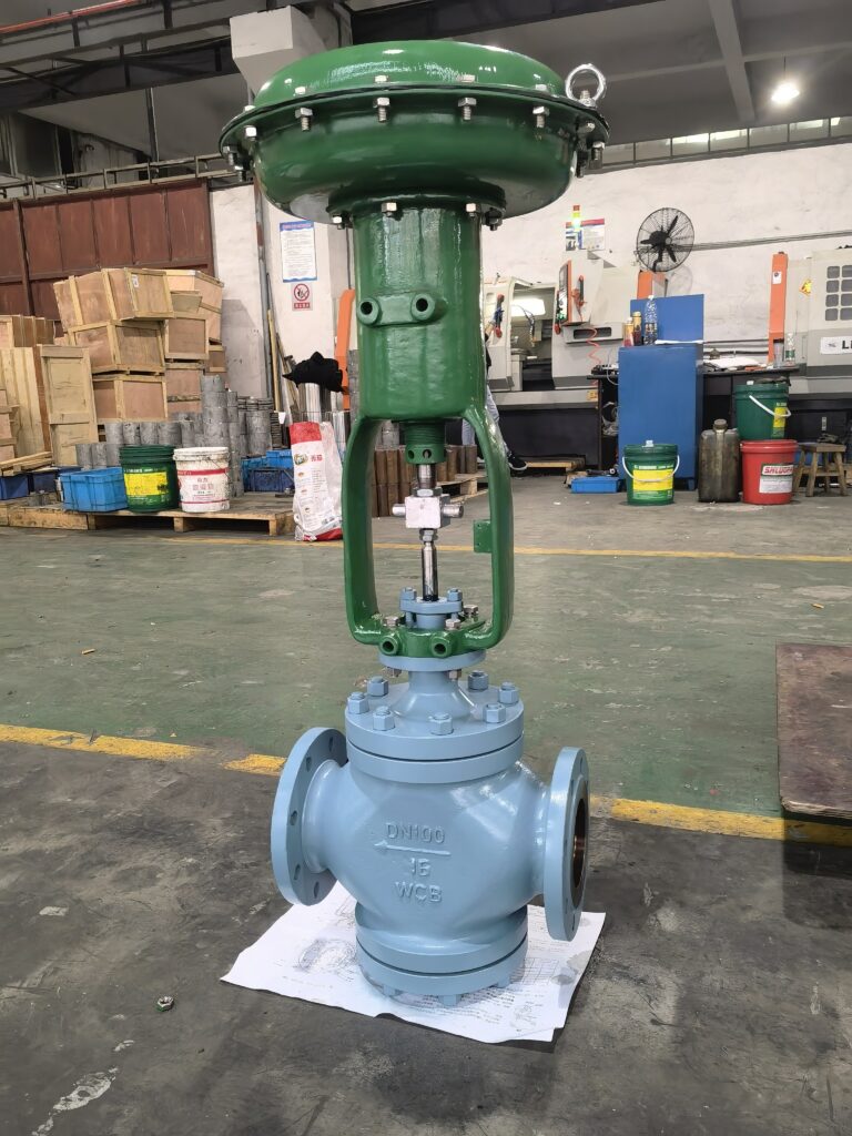 Diaphragm Pneuamtic Single Spring Globe Control Valve | THINKTANK