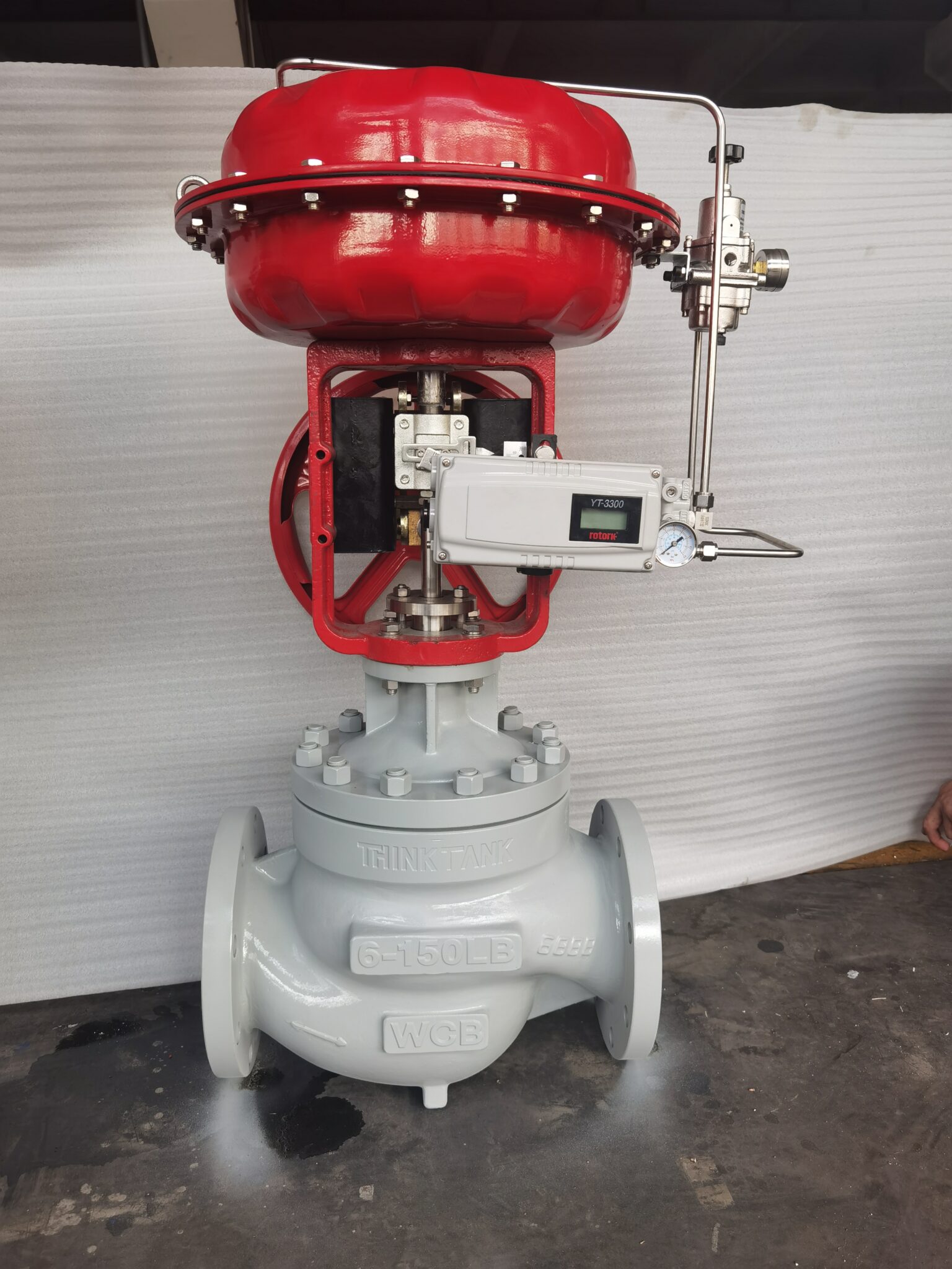 Diaphragm Pneumatic Control Valves with Smart Positioner | THINKTANK