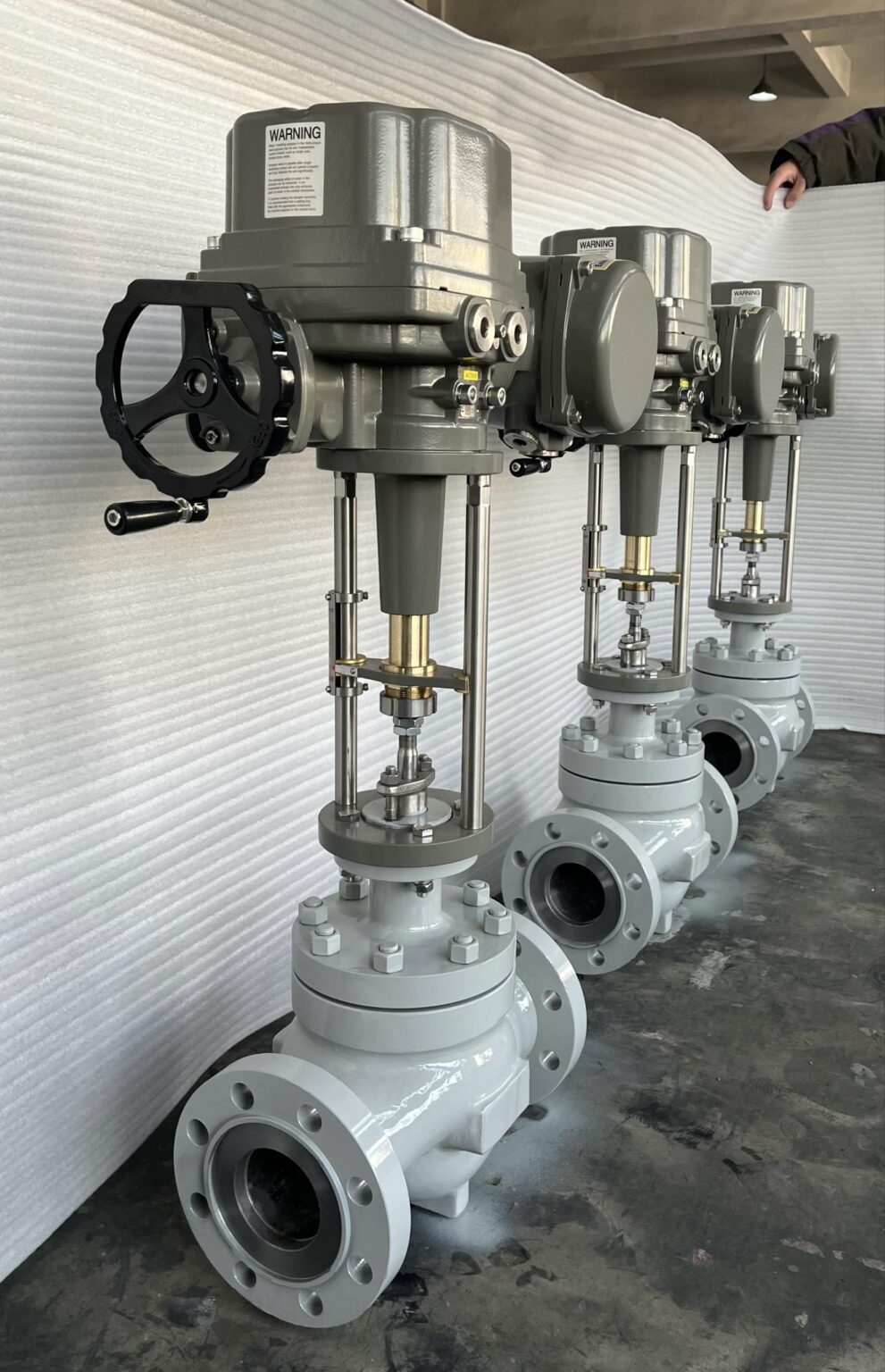 Electric Globe Control Valve DN50 A216WCB | THINKTANK