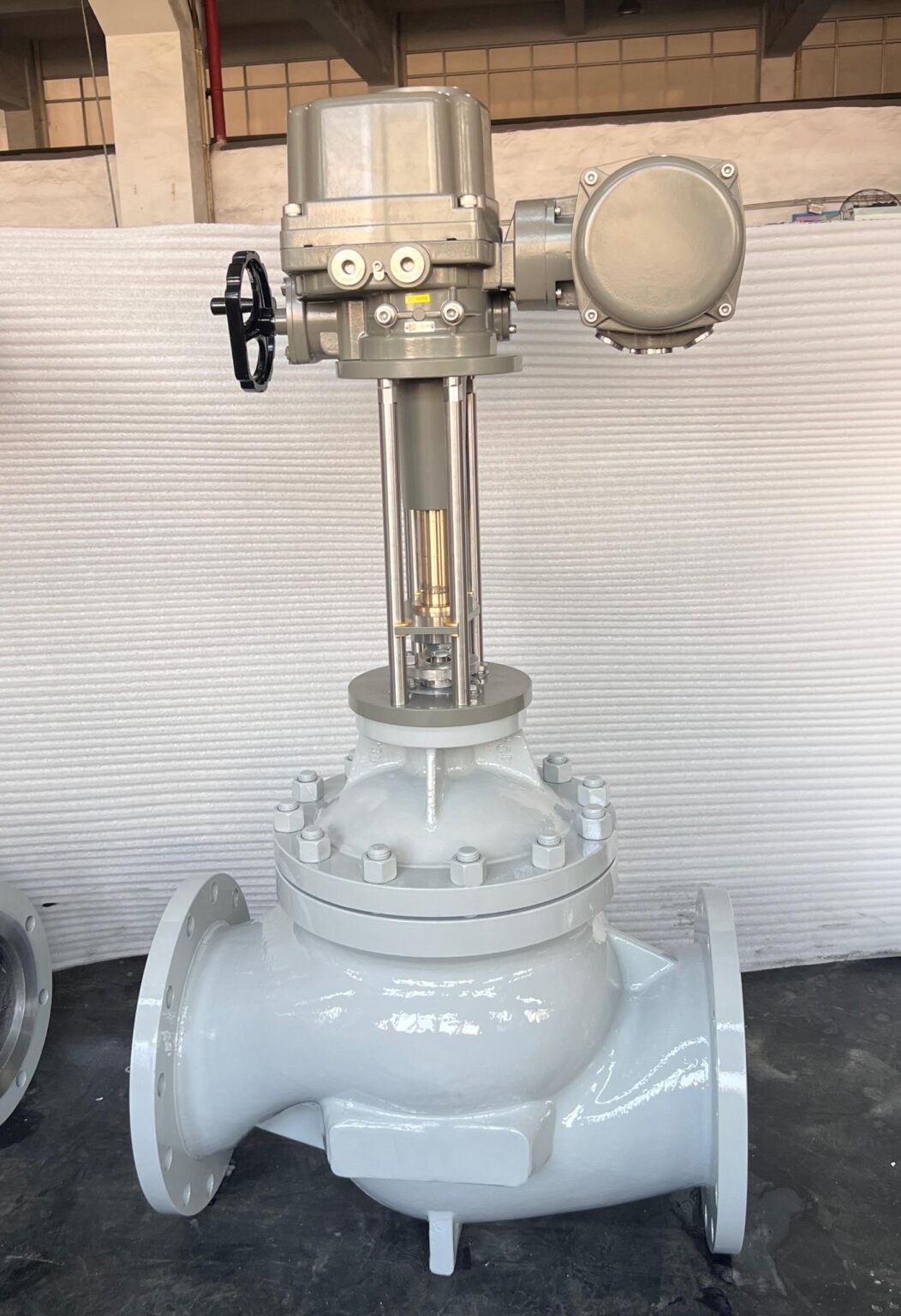 Electric Globe Type Control Valves DN250 | THINKTANK