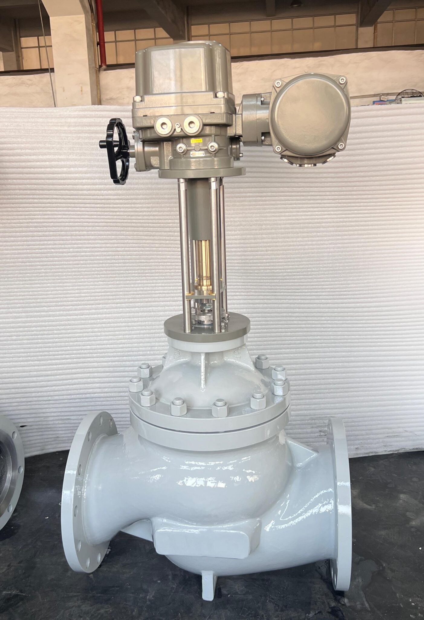 Electric Globe Type Control Valves DN250 | THINKTANK