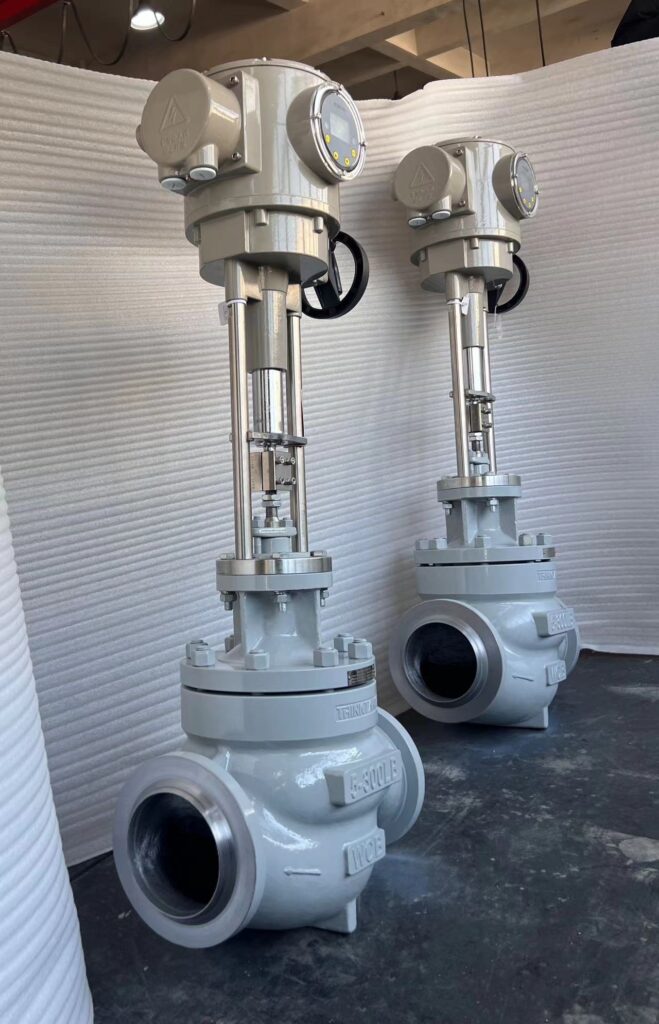 Motorized Control Valve Butt Welding | THINKTANK