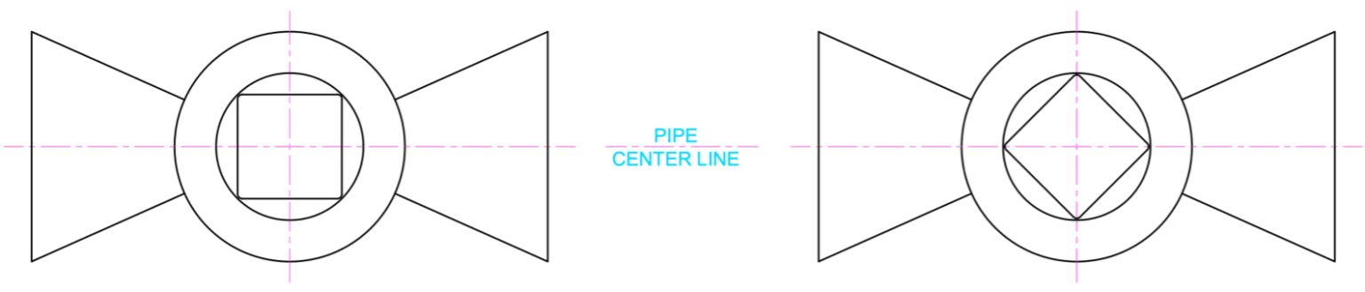 ISO 5211 Mounted Flange Dimensions | THINKTANK