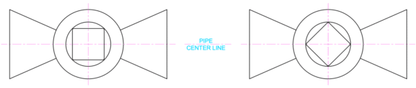 ISO 5211 Mounted Flange Dimensions | THINKTANK