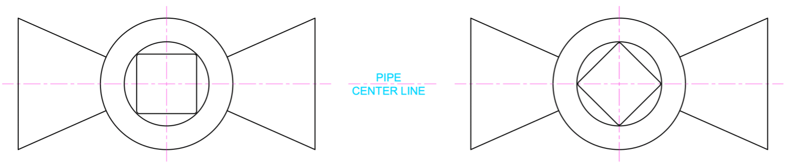 ISO 5211 Mounted Flange Dimensions | THINKTANK
