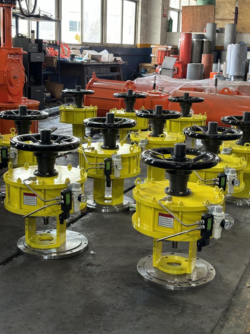 THINKTANK Pneumatic Linear Valve Actuator | THINKTANK