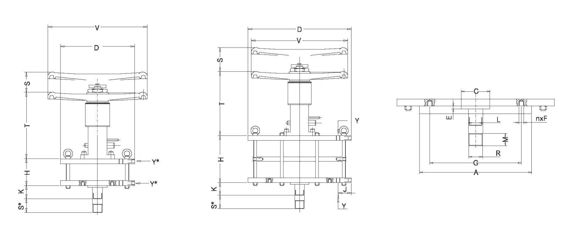 THINKTANK Pneumatic Linear Valve Actuator | THINKTANK