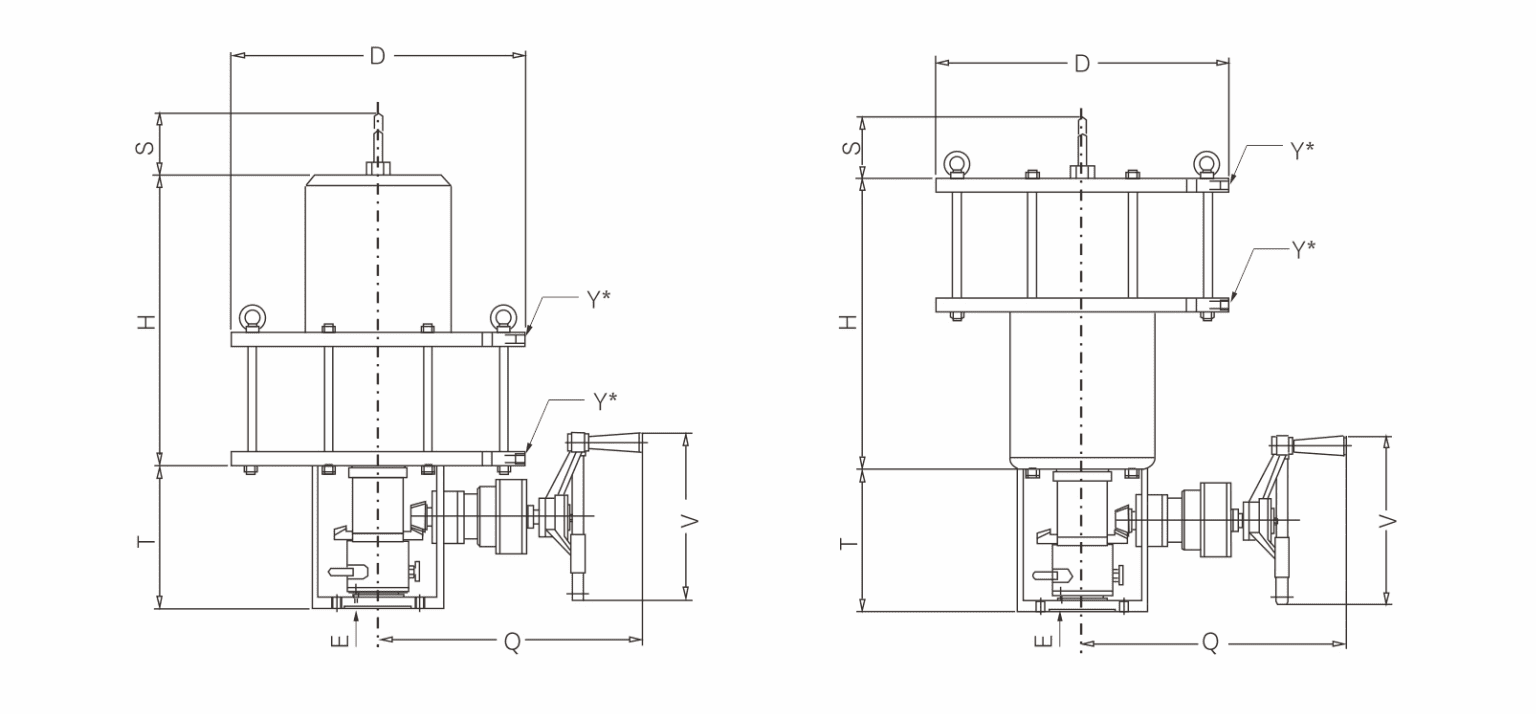 THINKTANK Pneumatic Linear Valve Actuator | THINKTANK