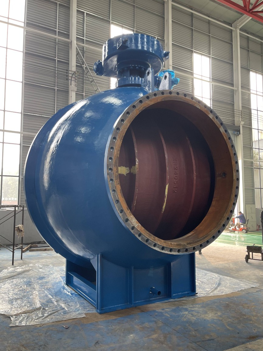 THINKTANK Successfully Delivers DN2200 Electric Actuated Hemispherical ...