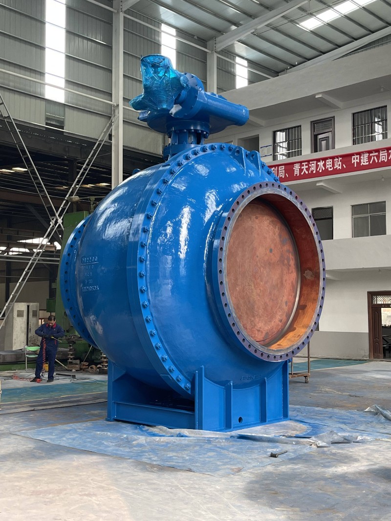 THINKTANK Successfully Delivers DN2200 Electric Actuated Hemispherical ...