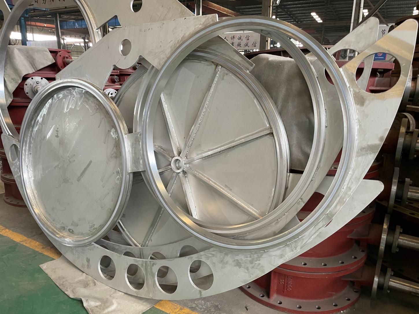 How Swing Type Quick Acting Line Blind Valves Withstand 220°C High ...