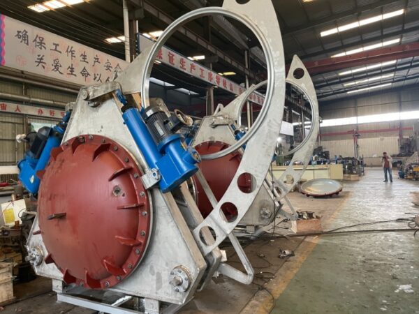 How Swing Type Quick Acting Line Blind Valves Withstand 220°C High ...