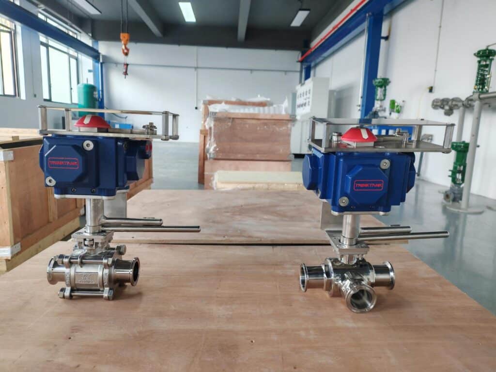 Sanitary Fire Safety Fusible Link Valve 2-Way | THINKTANK