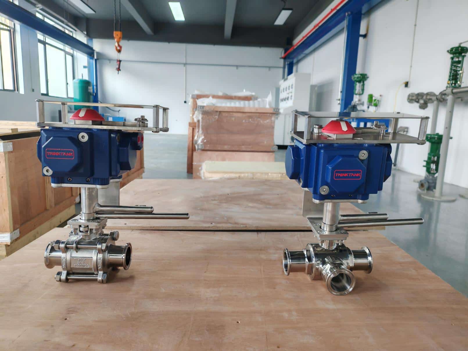 Katup Penghubung Sekering Keselamatan Kebakaran Sanitasi 2 Arah | THINKTANK